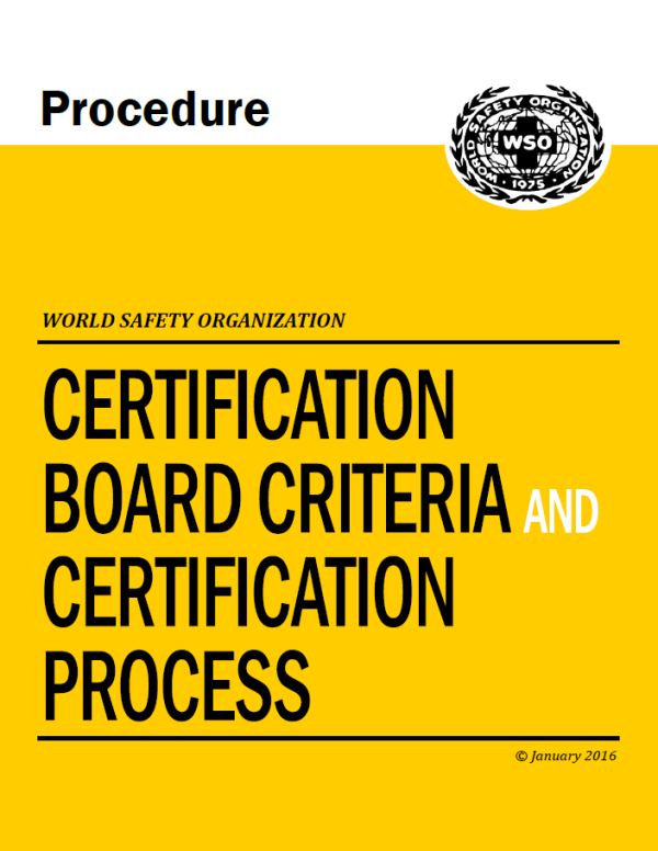 Procedures_Certification – World Safety Organization