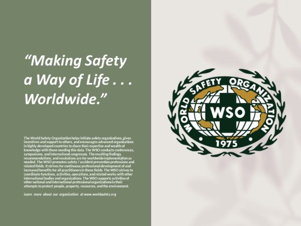 WSO Ad Hor 2022 – World Safety Organization